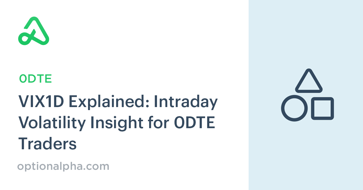 VIX1D Explained: 0DTE Intraday Volatility